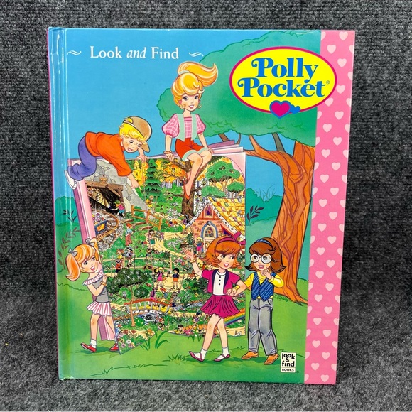 polly pocket | Toys | Vintage Polly Pocket Look Find Hardcover Book By ...